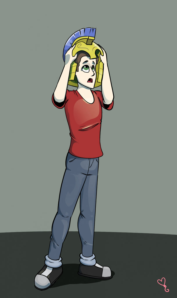 #3381223 - safe, artist:softballoonpony, human, g4, helmet, human to ...