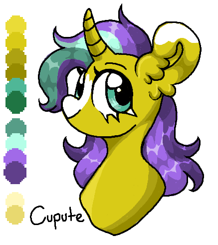 #3382072 - safe, artist:cupute, oc, oc only, oc:star mane, bust, green ...