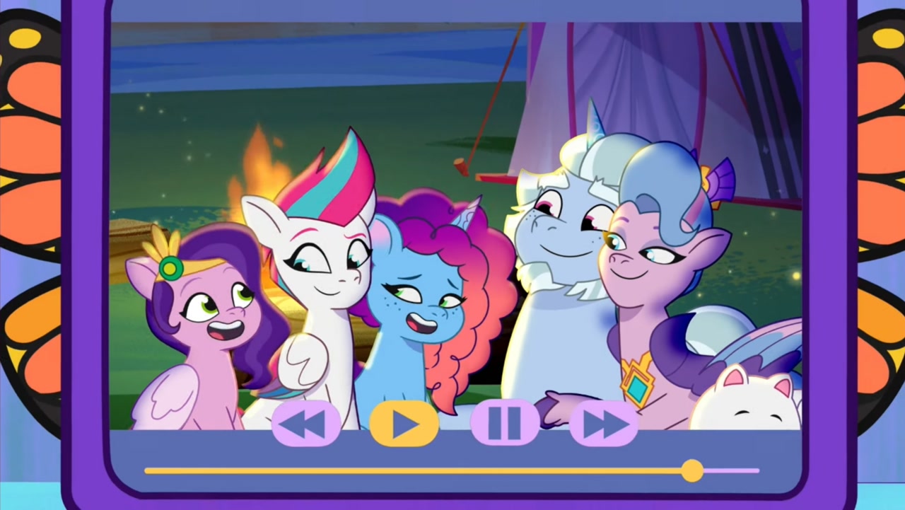 #3382453 - safe, screencap, alphabittle blossomforth, cloudpuff, misty brightdawn, pipp petals ...