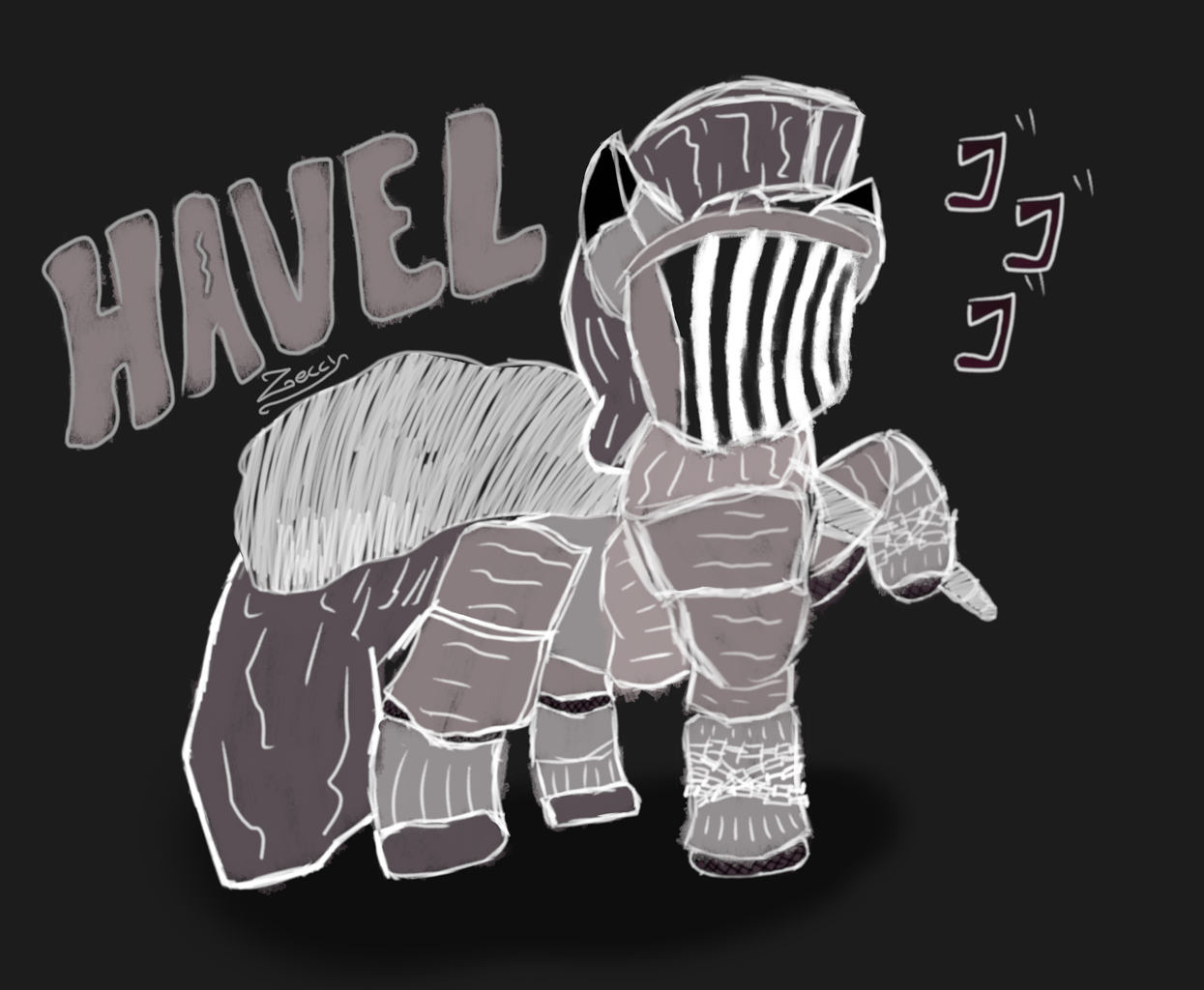 #3384203 - safe, artist:zeccy, earth pony, pony, armor, atg 2024, club ...