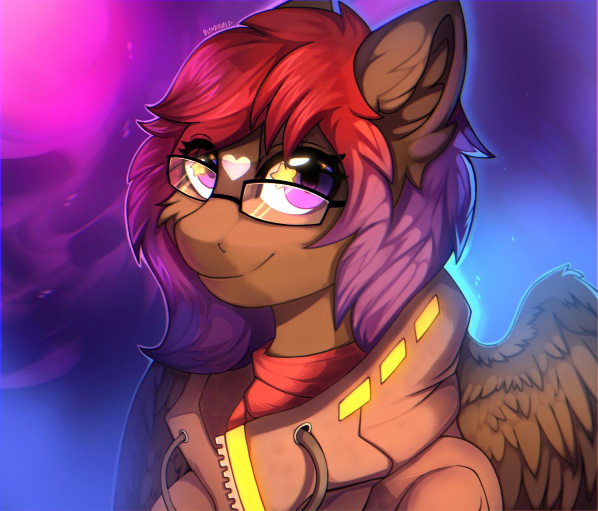 #3384398 - safe, artist:freak-side, oc, oc only, looking at you, solo ...