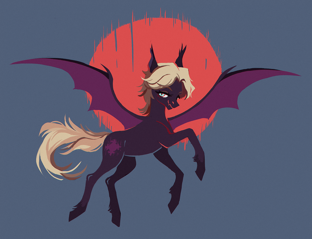 #3384680 - safe, artist:weird--fish, oc, oc only, oc:fractal, bat pony ...