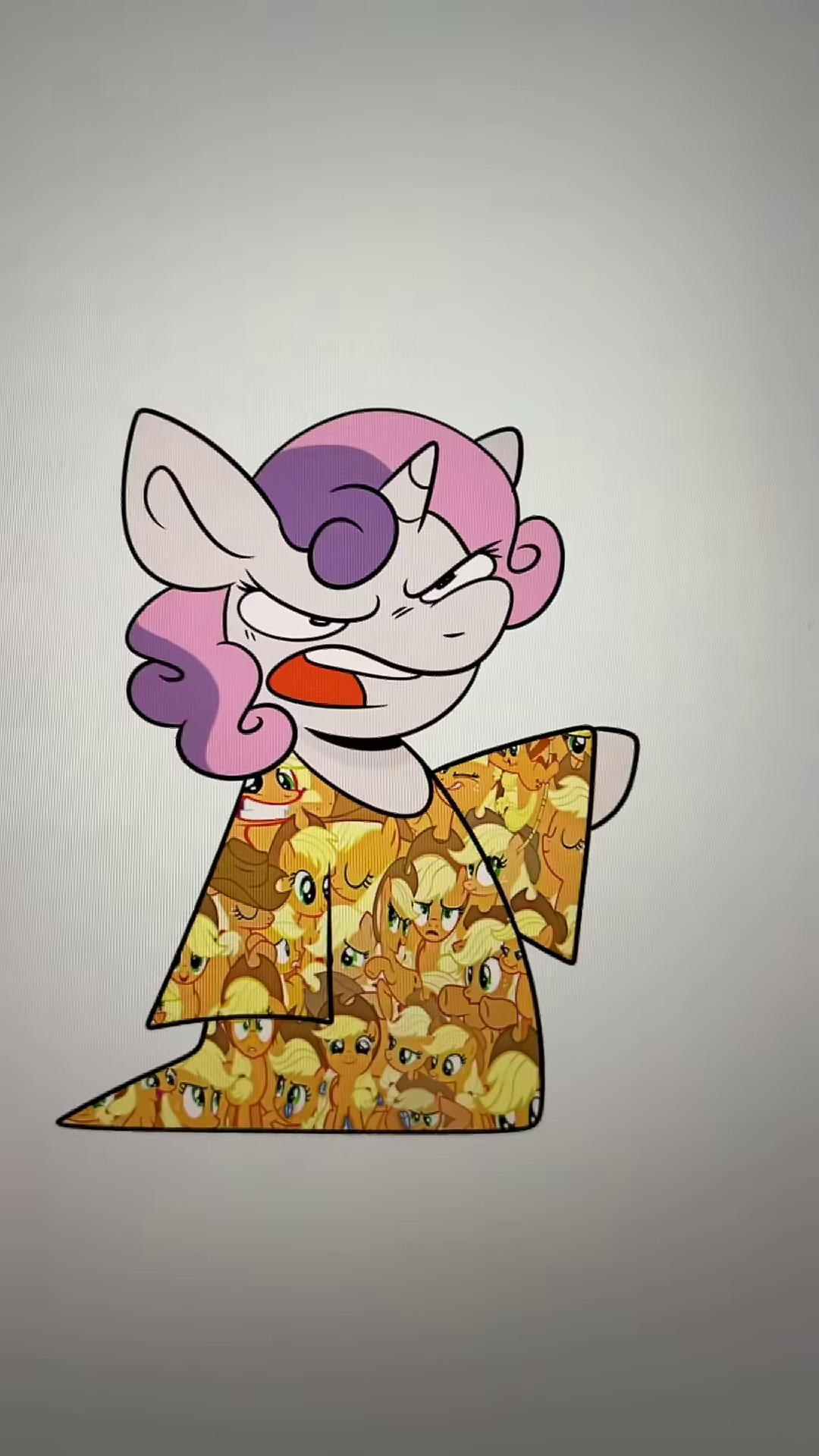 #3385143 - safe, artist:crookedbeetles, button mash, rarity, sweetie ...