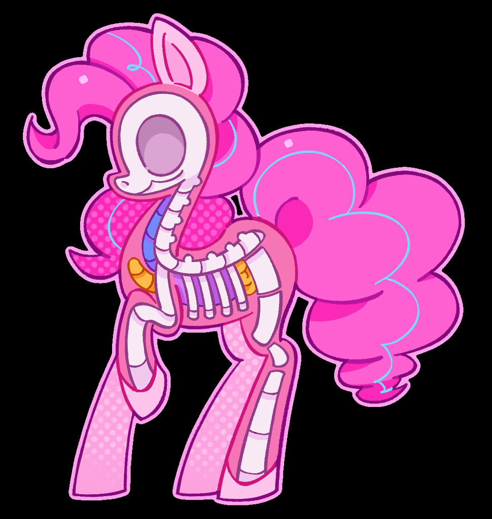 #3385790 - safe, artist:shrimpnurse, pinkie pie, earth pony, pony ...
