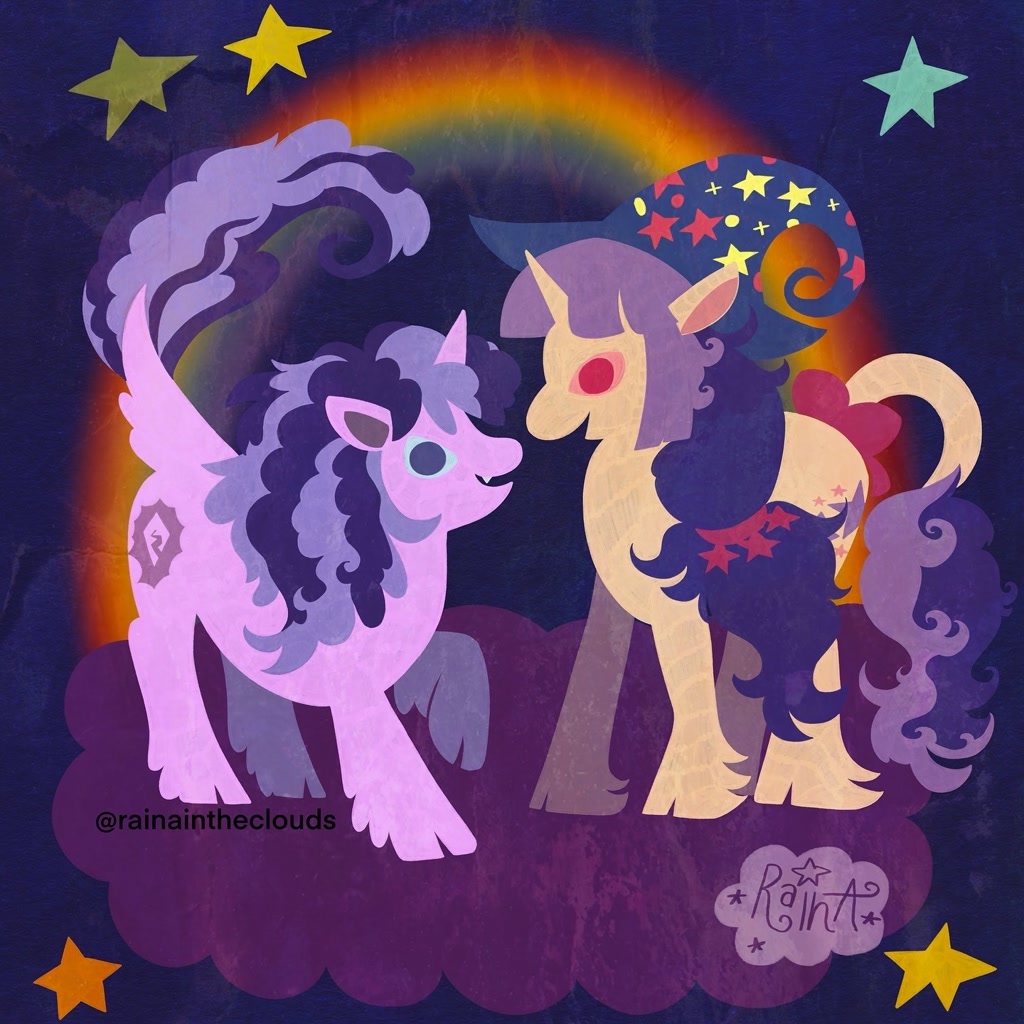 #3386278 - safe, artist:rainaintheclouds, oc, oc only, oc:midnight swirl, oc:nightowl, classical ...