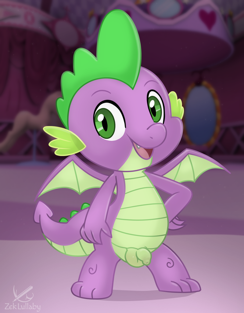 #3375575 - explicit, artist:zeklullaby, artist:zekromlover, spike ...