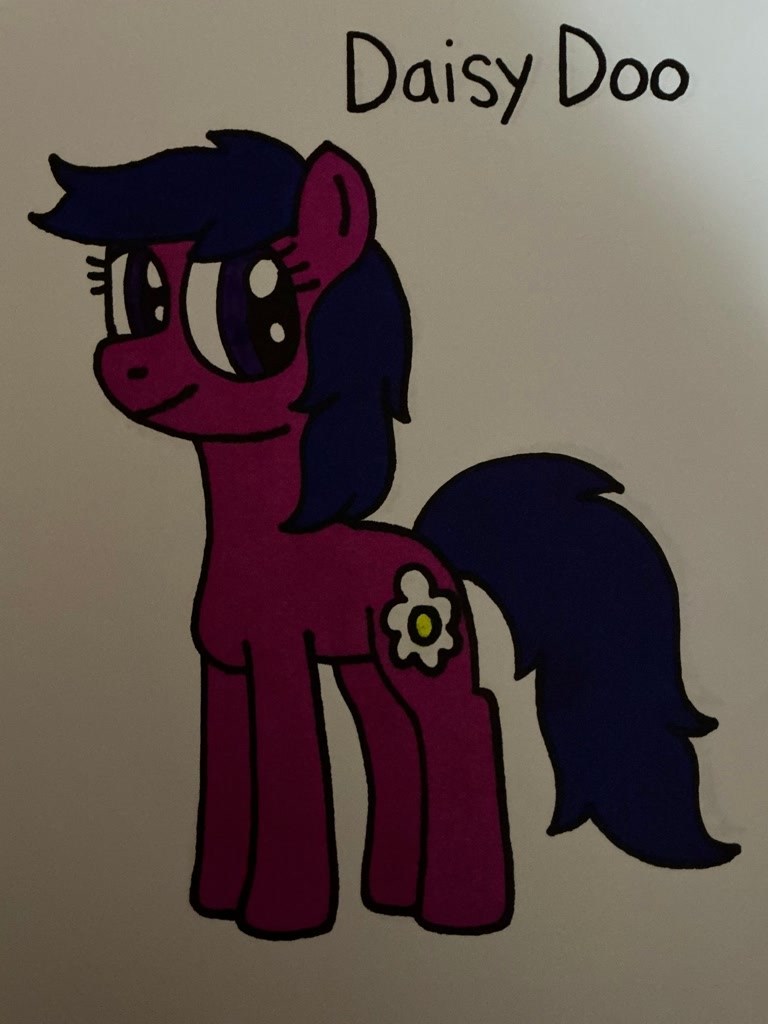 #3386995 - safe, artist:maddiedraws5678, oc, oc only, oc:daisy doo ...