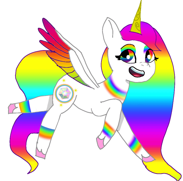#3387584 - safe, artist:sallythepinkdog2024, oc, oc only, oc:rainbow ...