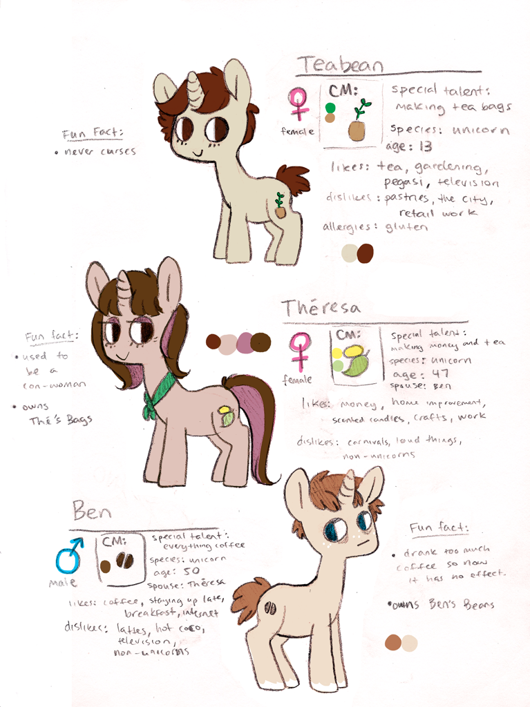 #3388709 - safe, artist:sararose, oc, oc only, oc:teabean, earth pony ...