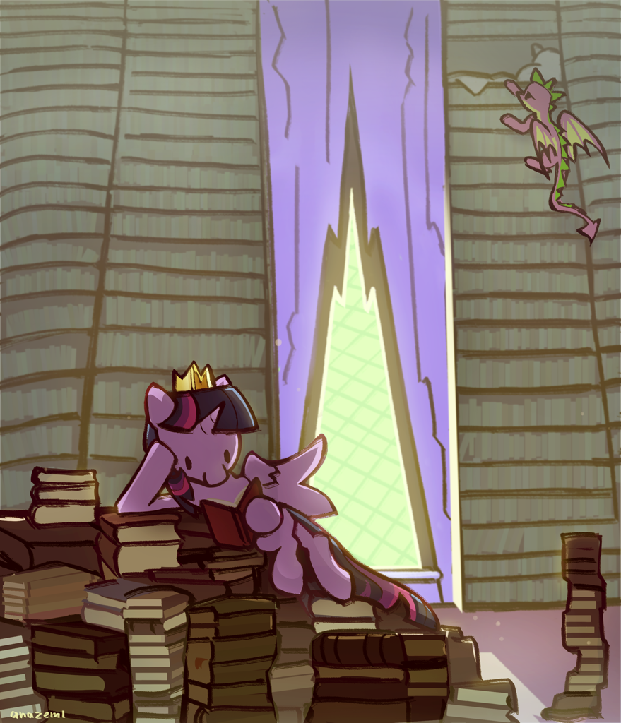 The Princess of Books : r/mylittlepony