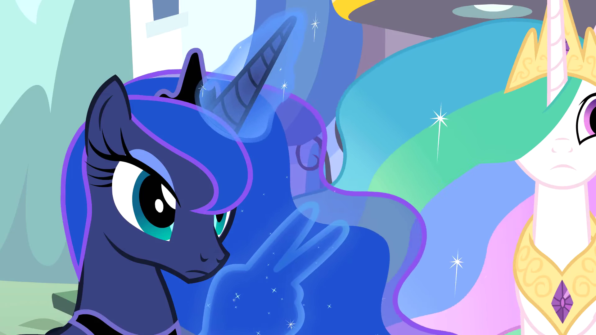 #3392023 - safe, artist:mrvector, princess celestia, princess luna ...