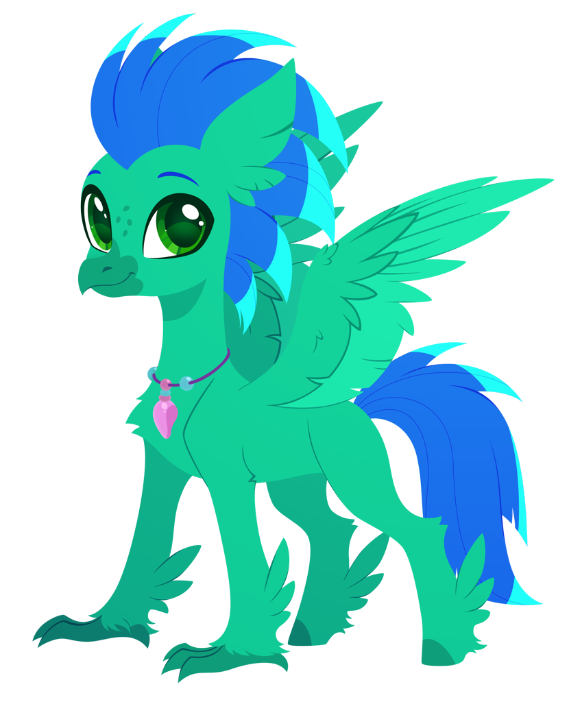 #3376594 - safe, artist:belka-sempai, oc, oc only, oc:sky splash, classical hippogriff ...