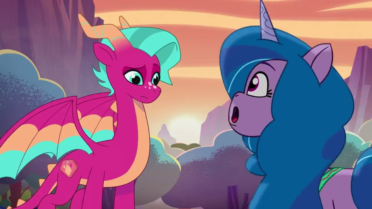 #3392943 - safe, screencap, blaize skysong, cherry prancer, destiny (g5), hitch trailblazer ...