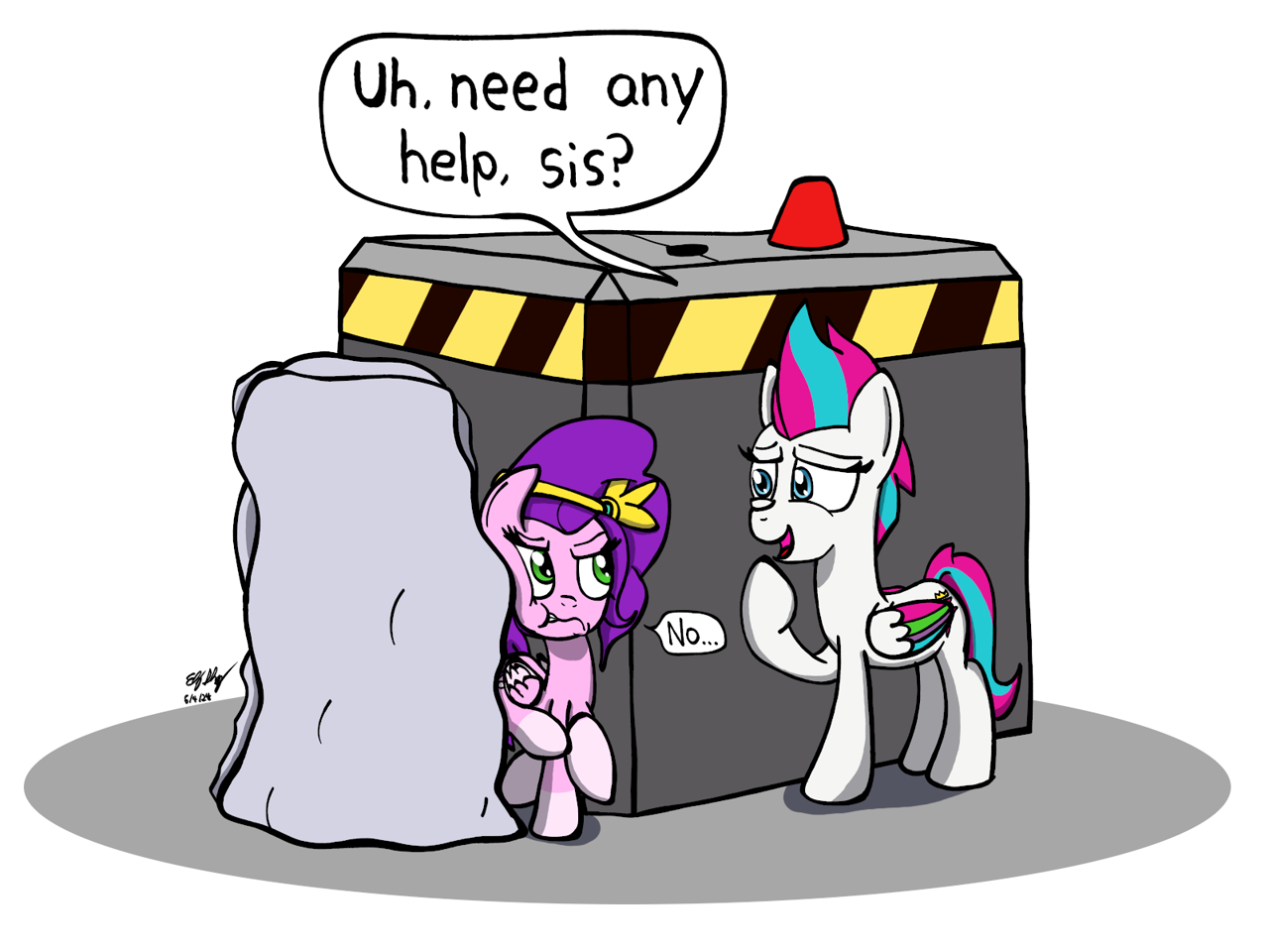 #3377534 - safe, artist:ebbysharp, pipp petals, zipp storm, pegasus ...