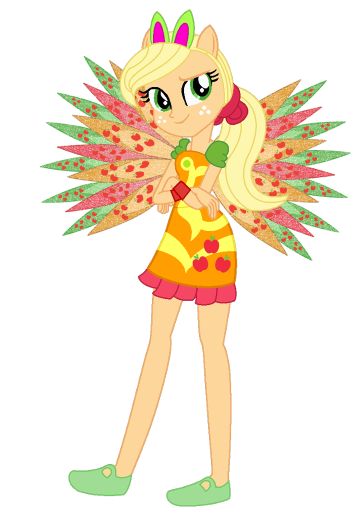 #3377753 - safe, artist:flormoonlight, artist:user15432, applejack ...