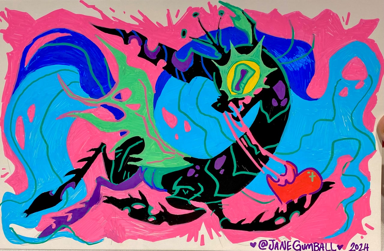 #3379001 - safe, artist:janegumball, queen chrysalis, changeling ...