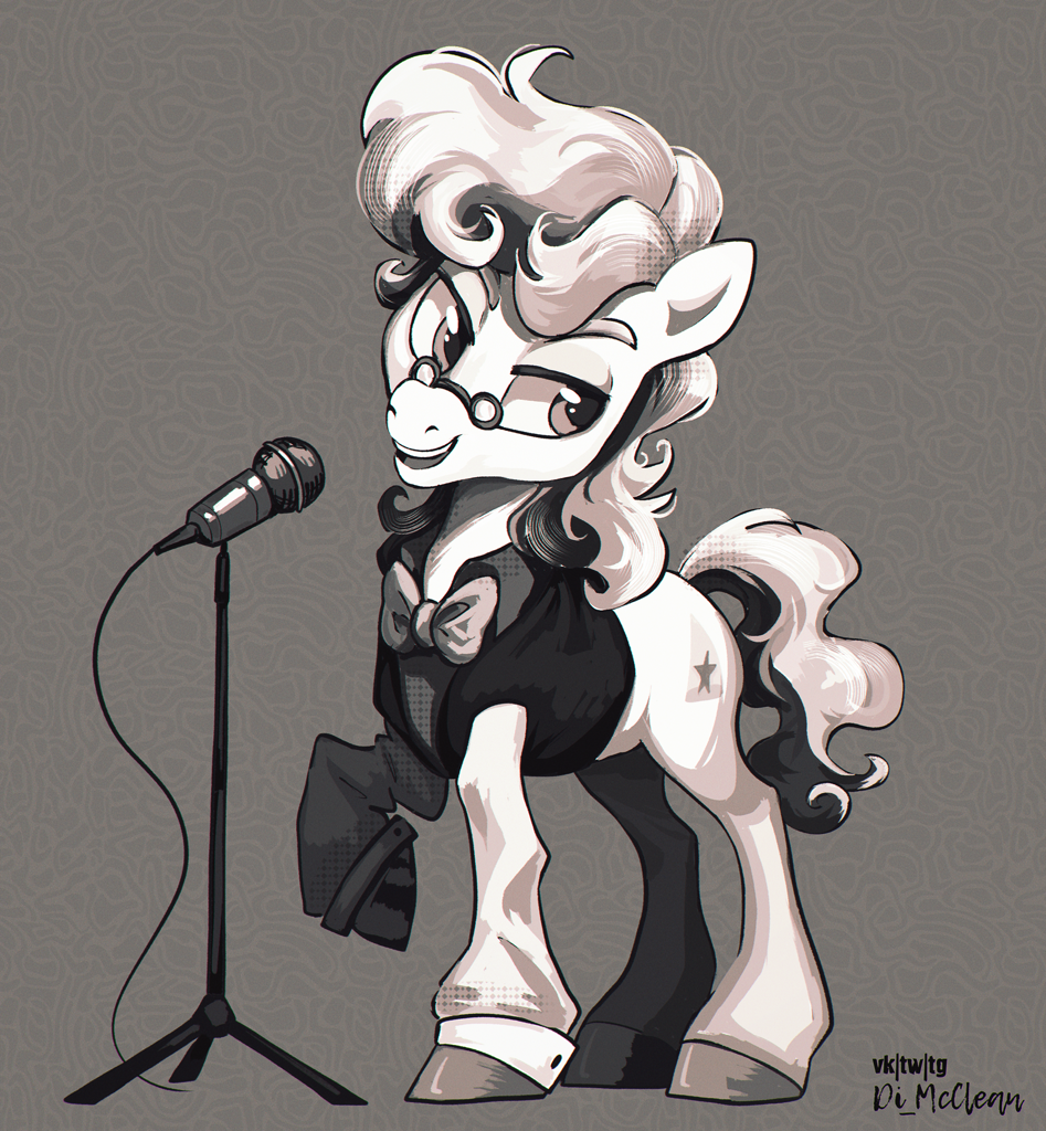 #3380227 - safe, artist:askometa, svengallop, earth pony, pony, bowtie ...