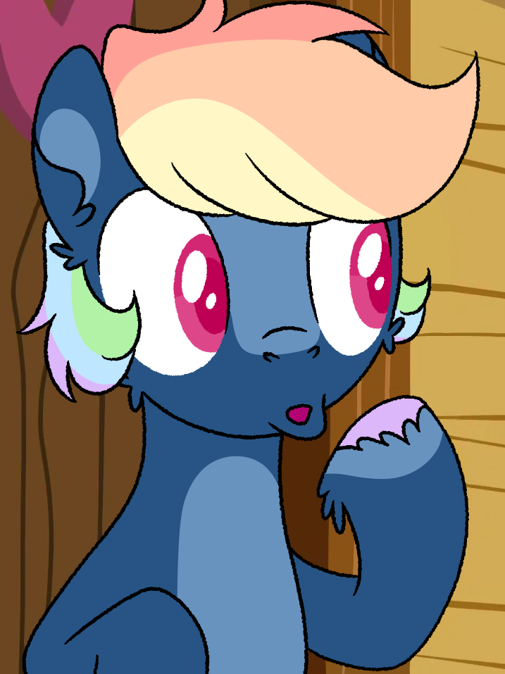 #3393531 - safe, artist:fuckomcfuck, edit, edited screencap, screencap, oc, oc only, oc:thunder ...