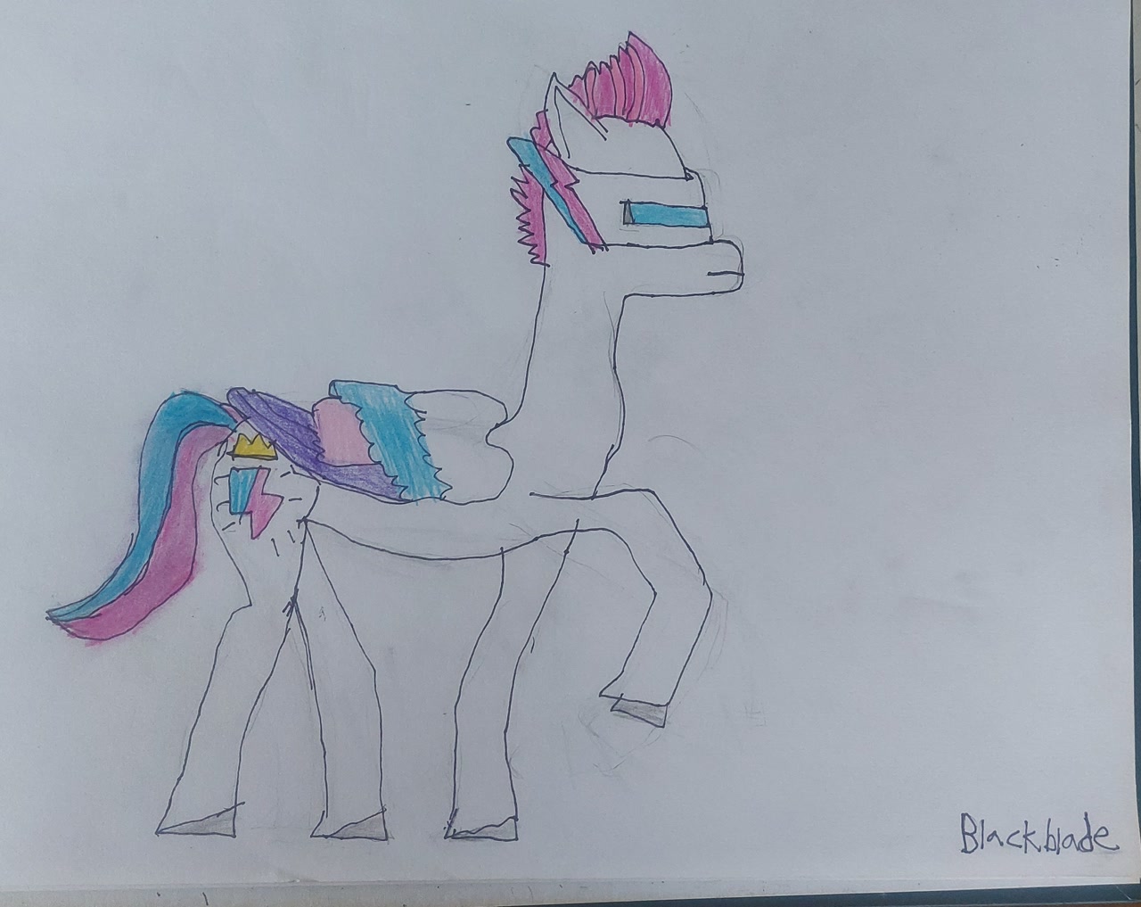 #3393601 - safe, artist:blackblade360, zipp storm, pegasus, pony, g5 ...