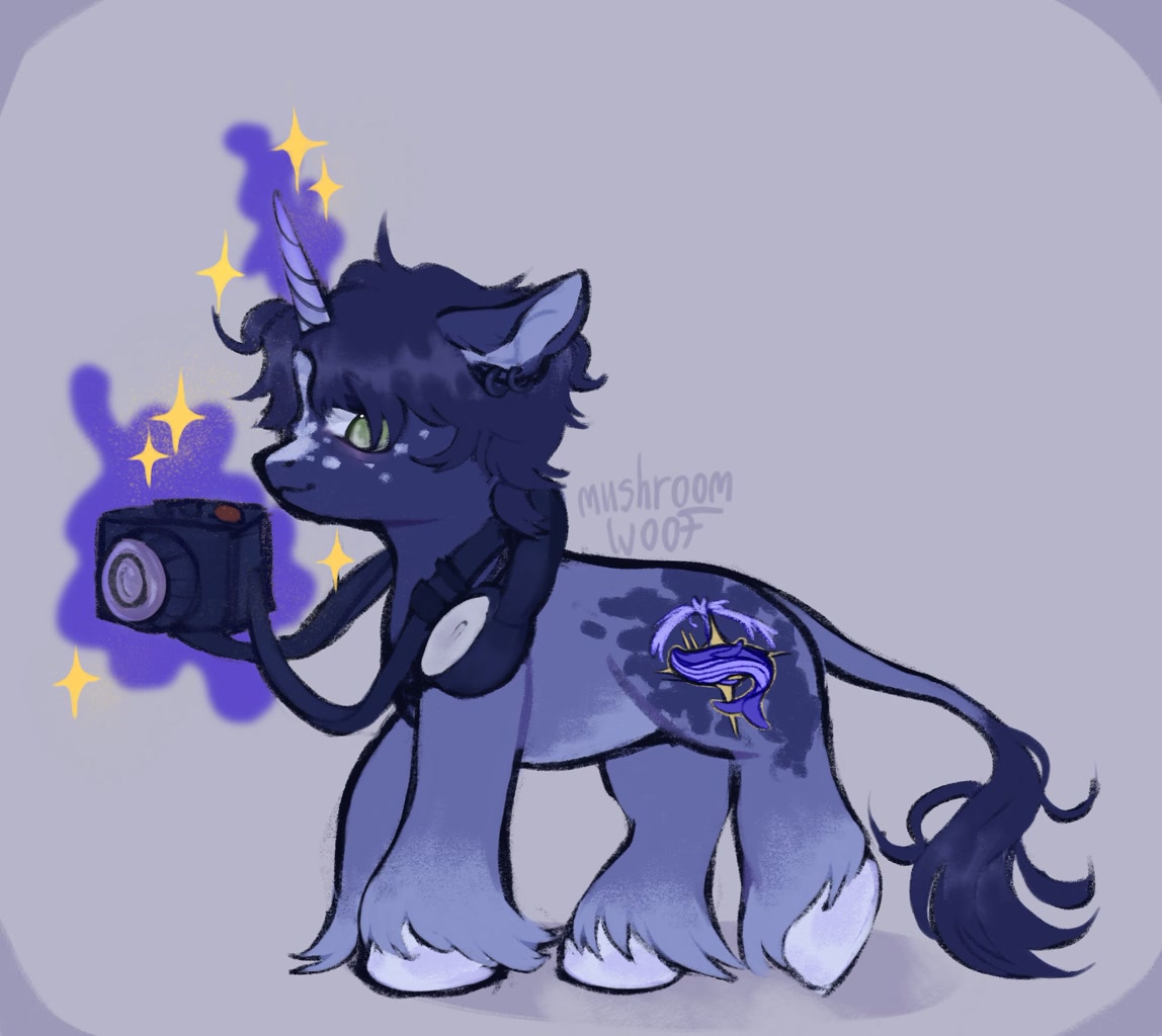 #3393643 - safe, artist:mushroom_woof, oc, oc only, unnamed oc, pony ...