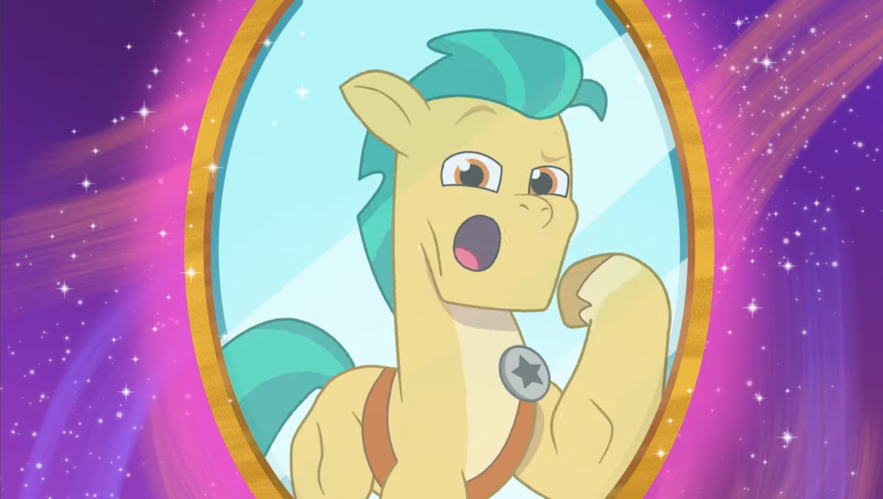 #3399924 - safe, screencap, hitch trailblazer, earth pony, pony, g5 ...