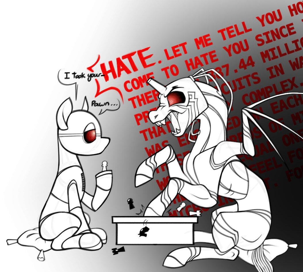 #3404162 - safe, artist:partyponypower, computer pony, original species ...