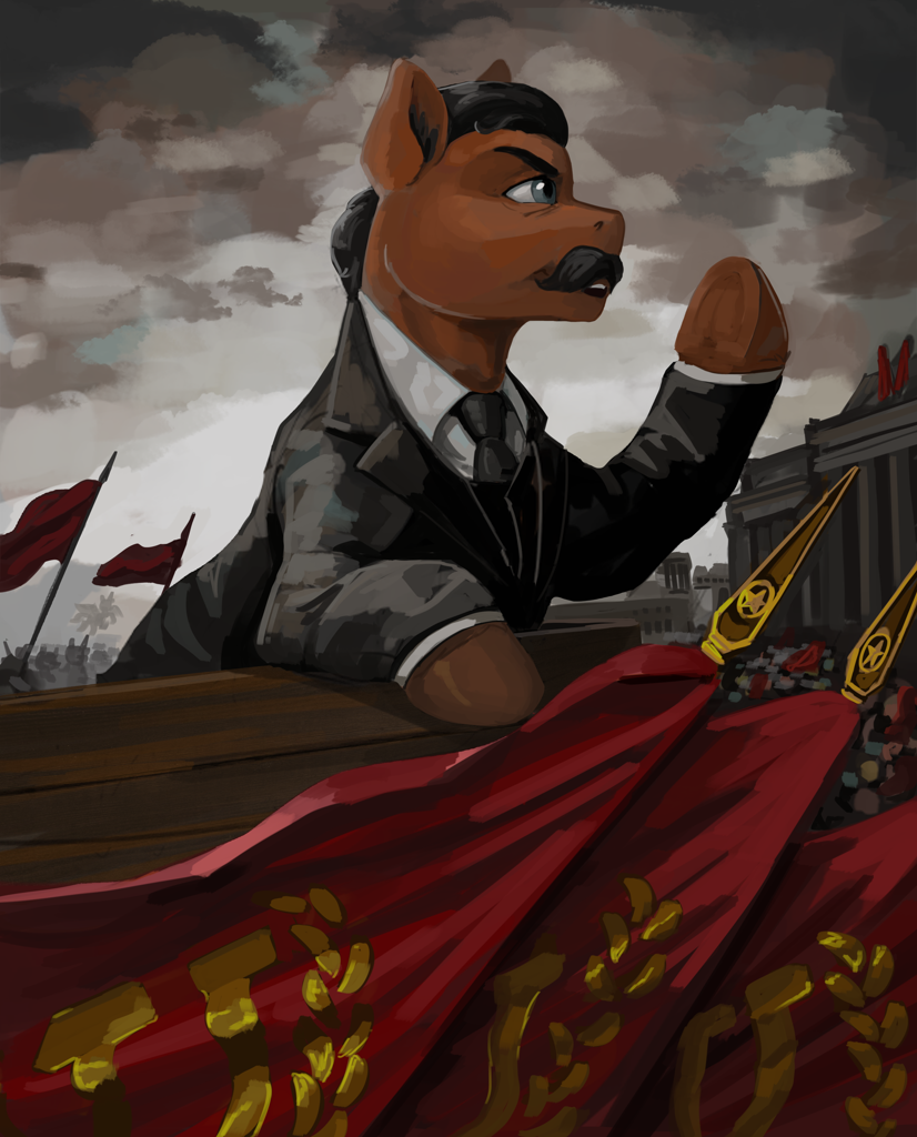 #3404372 - safe, artist:kelkessel, oc, oc only, oc:steel stallion ...