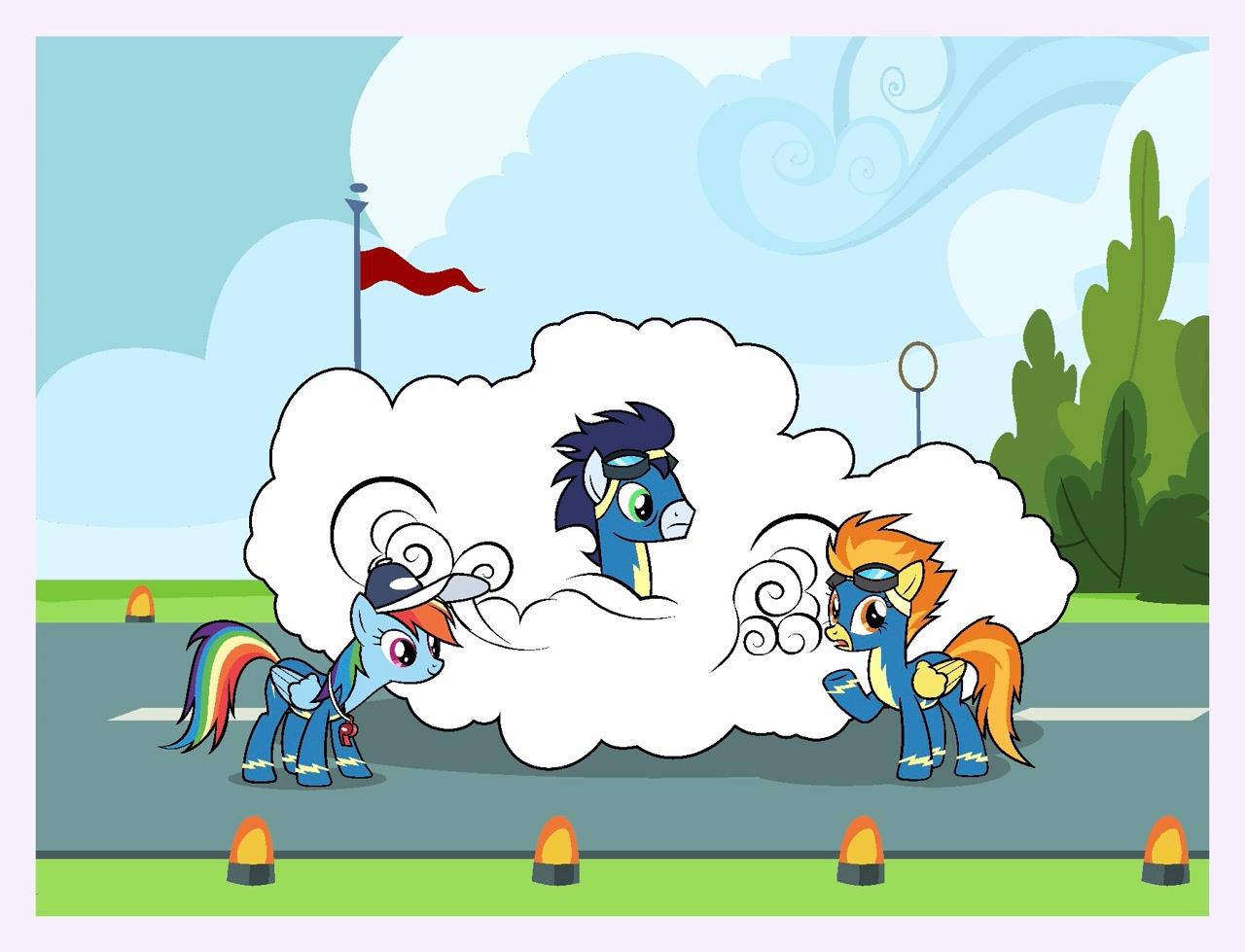 #3406897 - safe, artist:mariana10990, budge studios, rainbow dash ...