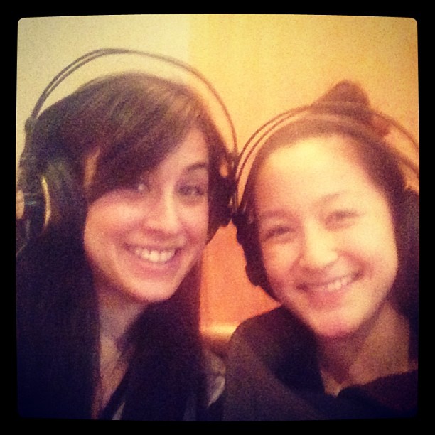 #3408315 - safe, human, duo, duo female, female, headphones, irl, irl ...