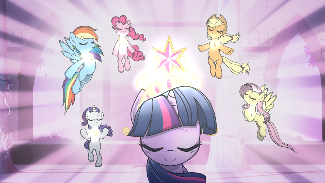 #3408344 - safe, artist:darkstorm mlp, applejack, fluttershy, pinkie ...