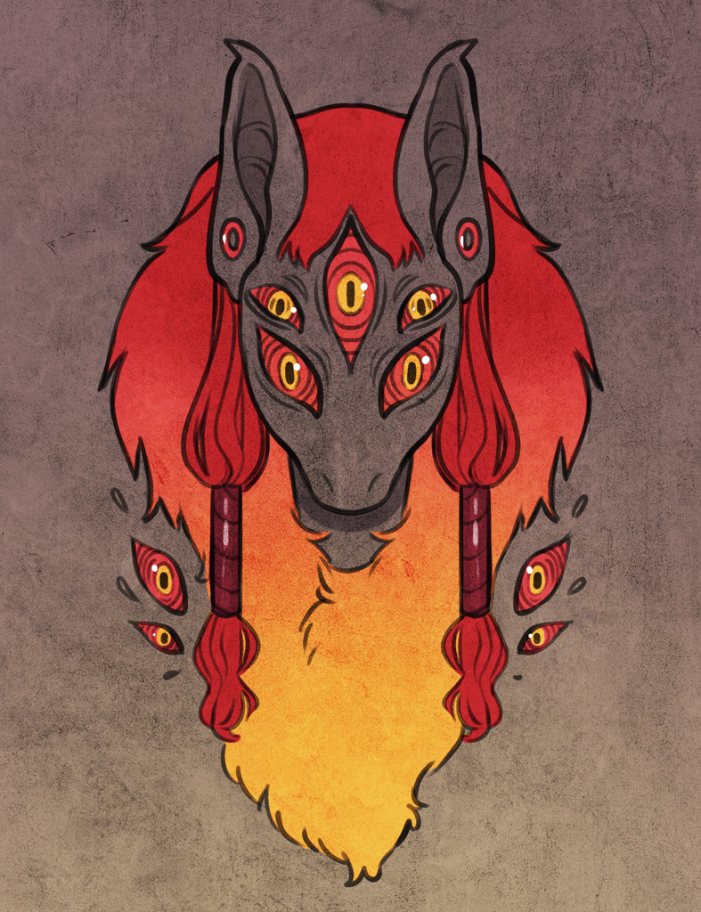 #3396284 - safe, artist:opalacorn, oc, oc only, angel, demon, demon ...