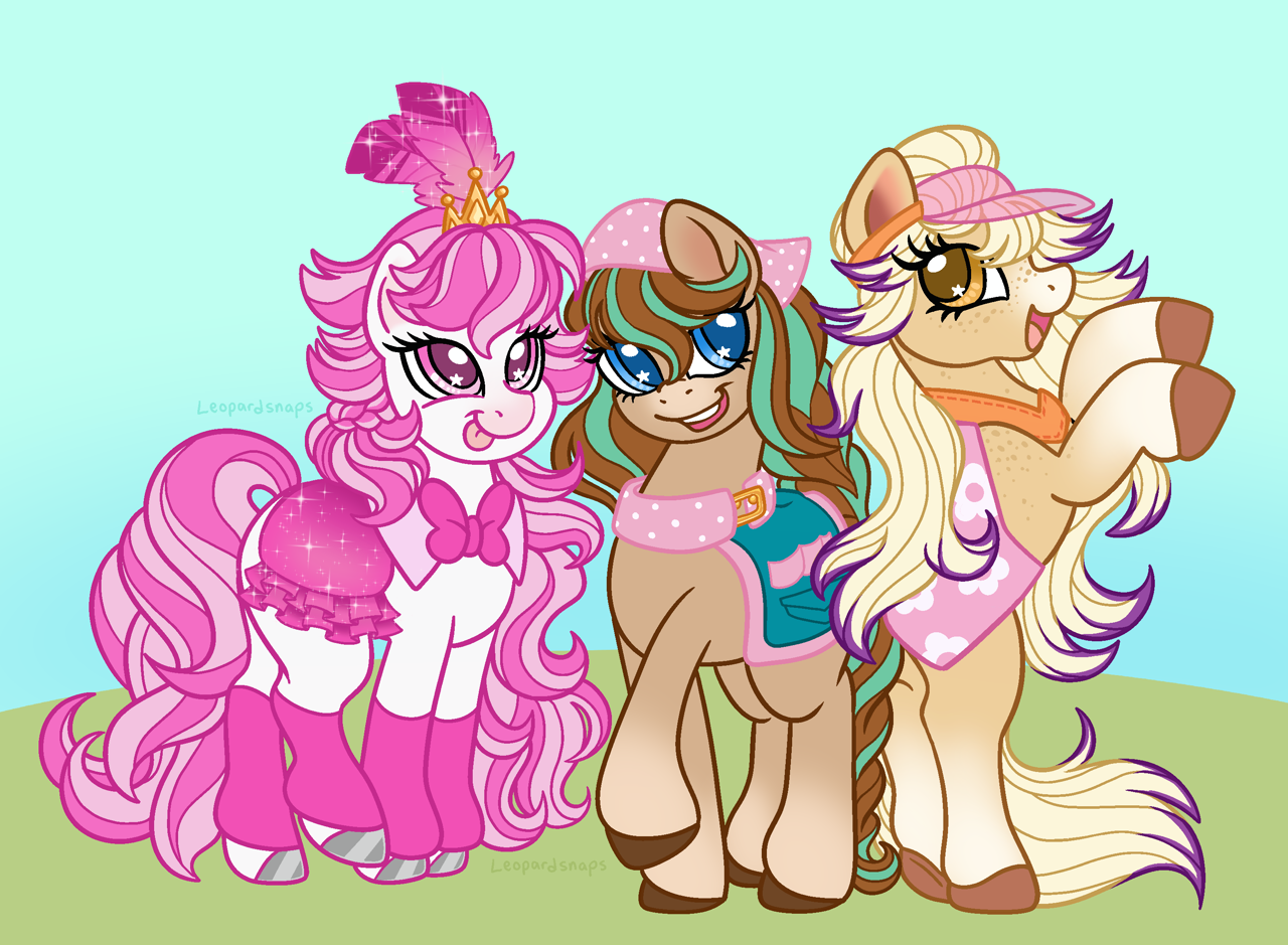 #3397521 - safe, artist:leopardsnaps, horse, pony, :p, bailey (wild ...