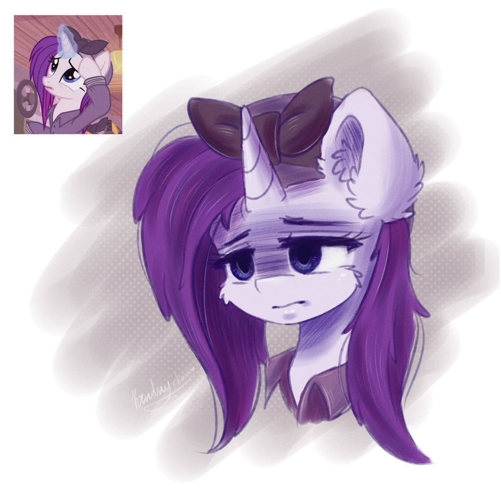 #3397719 - safe, artist:kindny-chan, rarity, pony, g4, alternate ...