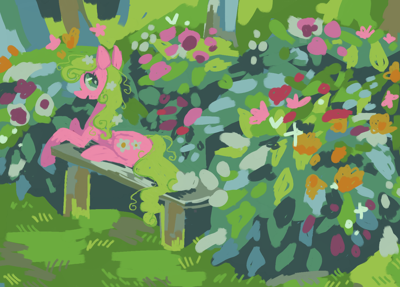 #3398042 - safe, artist:peaceandlove26, daisy, earth pony, pony, g4 ...