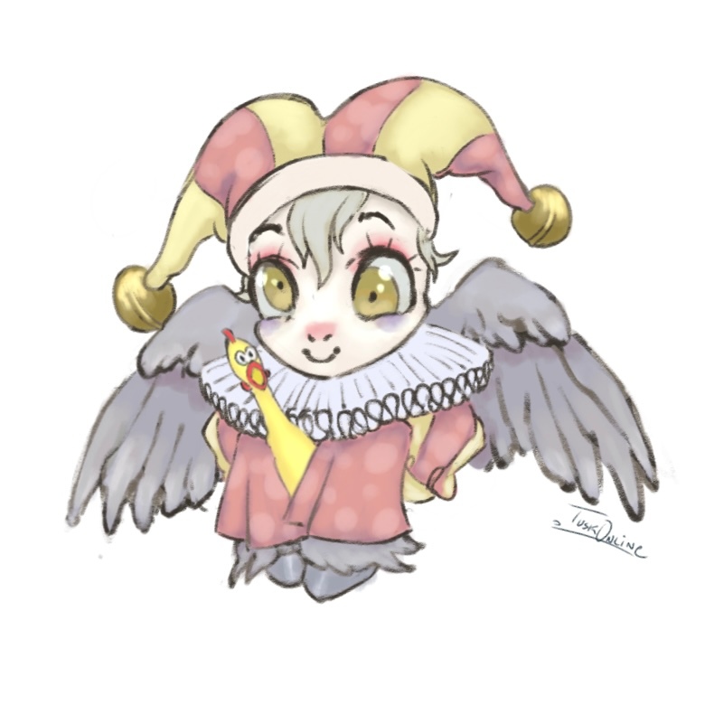 #3398531 - safe, artist:tuskonline, derpy hooves, pegasus, pony, g4 ...