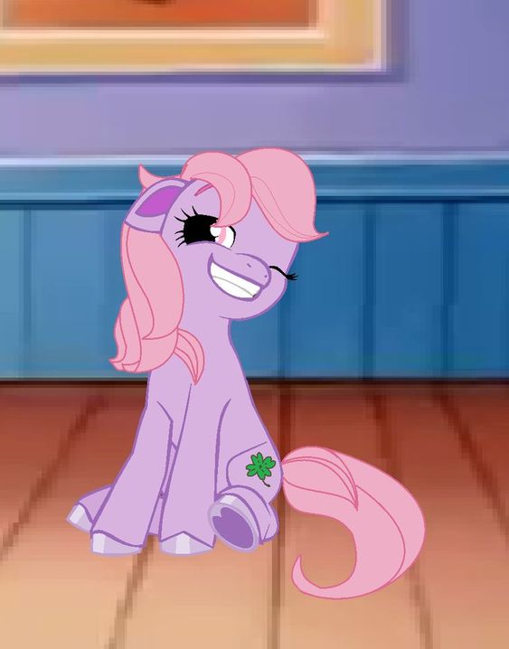 #3421161 - safe, artist:oljapisanik, clover (g1), earth pony, pony, g1 ...