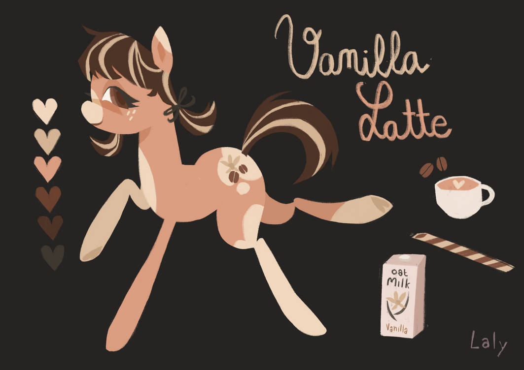 #3421492 - safe, artist:bunnpon, oc, oc only, oc:vanilla latte, earth ...