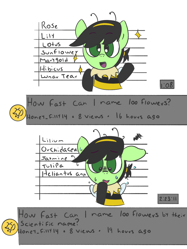 #3422532 - safe, artist:wanda, oc, oc only, oc:filly anon, earth pony ...