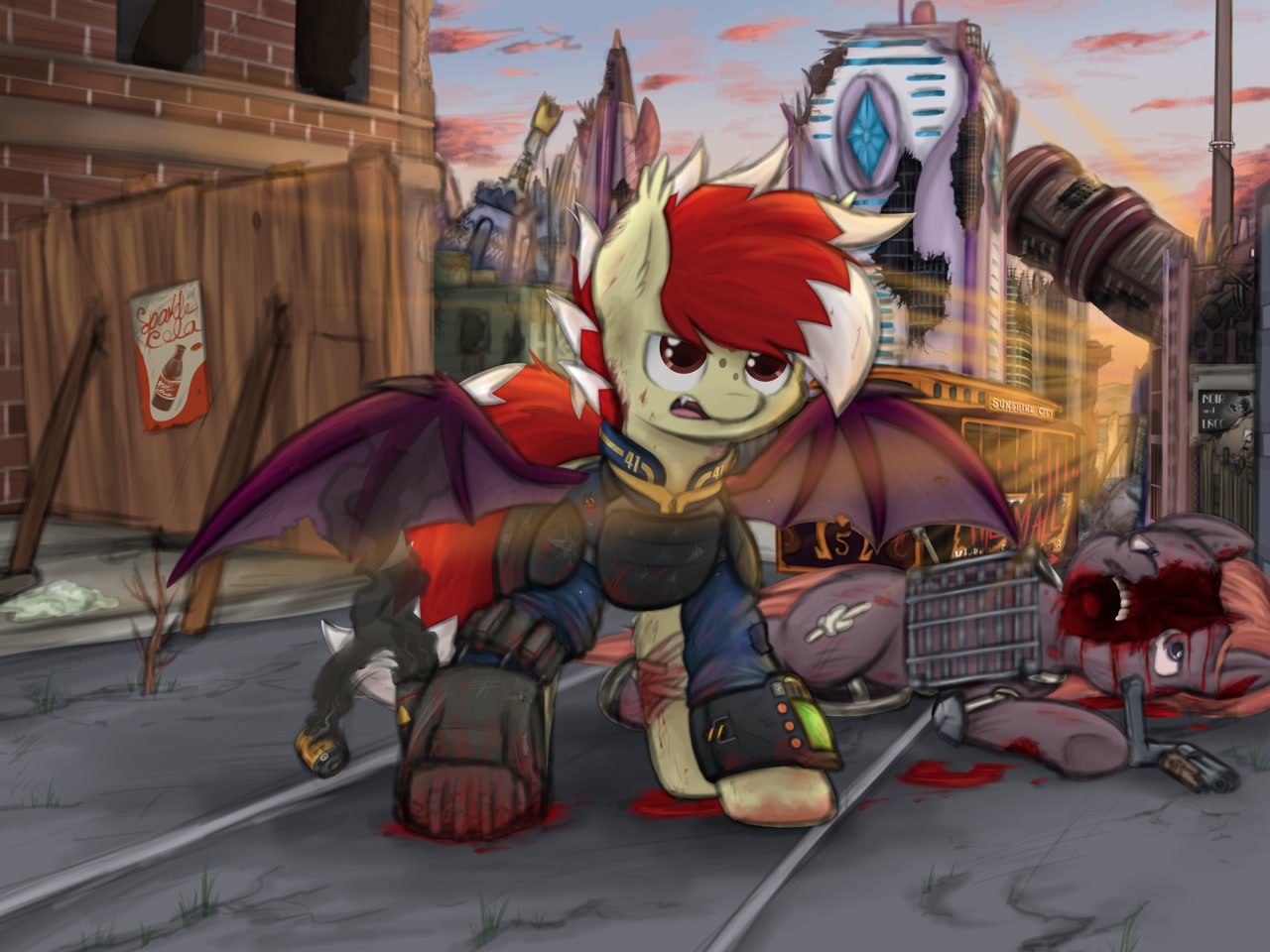 #3423652 - grotesque, artist:aaathebap, oc, oc:aaaaaaaaaaa, bat pony ...