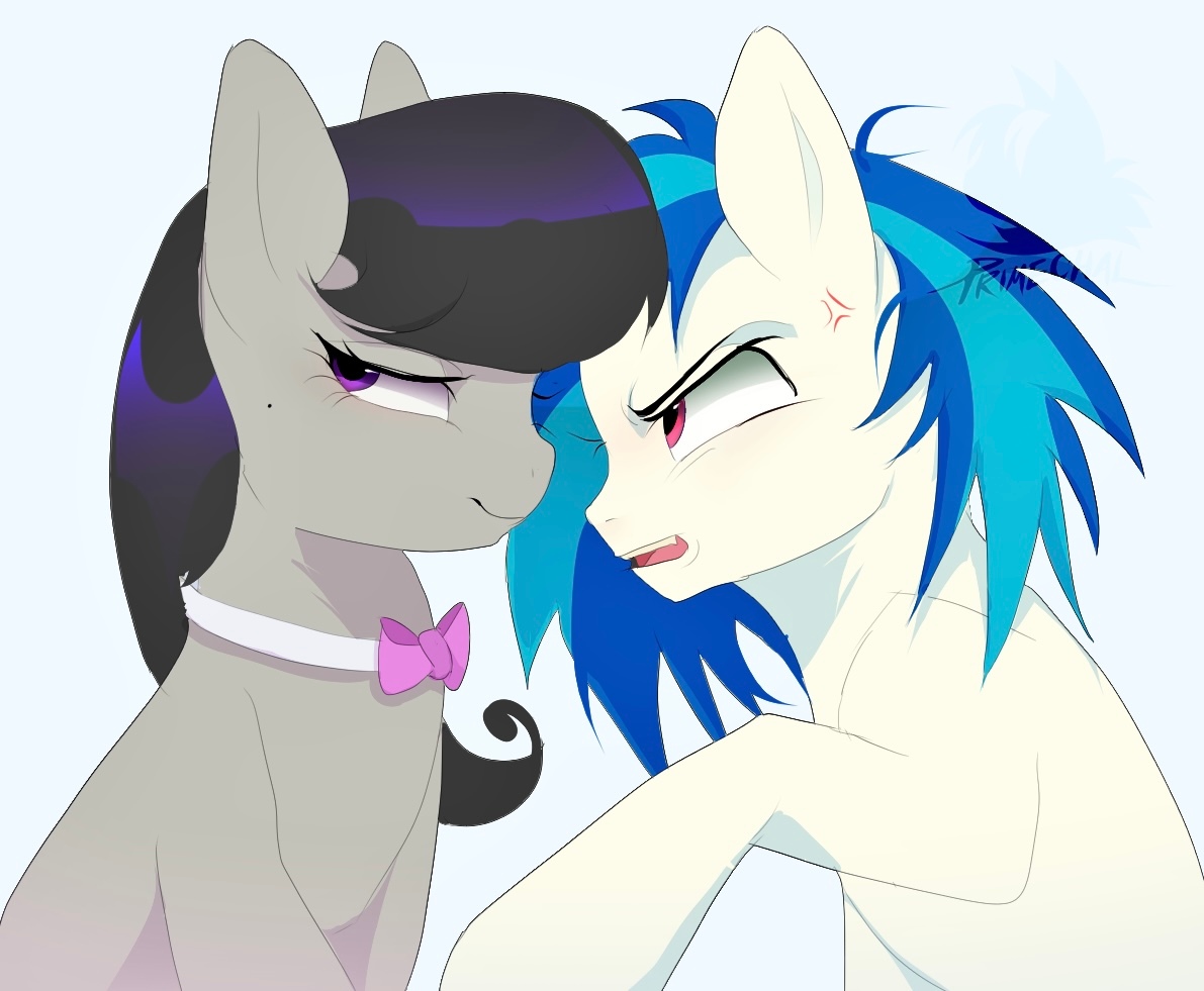 #3425651 - safe, artist:primechal, dj pon-3, octavia melody, vinyl ...