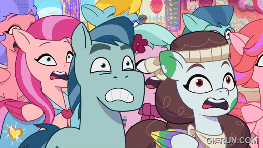 #3426868 - safe, screencap, cherry flyaway, dahlia, delightful trifle, fantastic shimmer ...