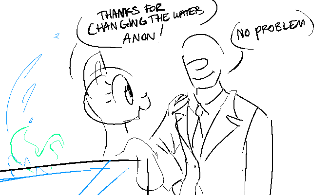 #3432210 - safe, artist:anonymous, oc, oc only, oc:anon, oc:flippers ...