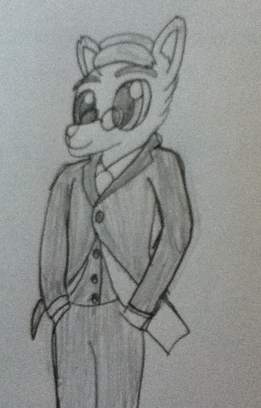 #3432481 - safe, artist:lunashy21, oc, oc:dr. wolf, wolf, anthro ...