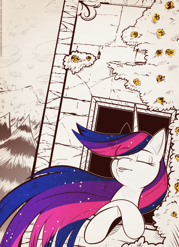 #3415149 - safe, artist:saturdaymorningproj, twilight sparkle, alicorn ...