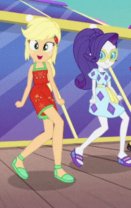 #3415648 - safe, screencap, applejack, rarity, human, equestria girls ...