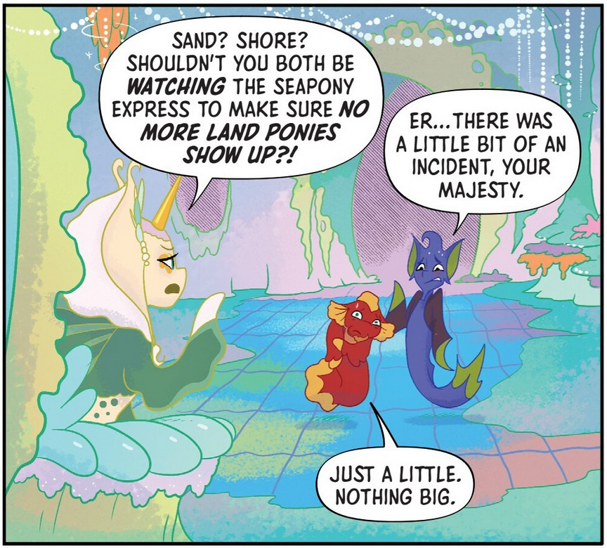 #3416540 - safe, artist:amy mebberson, idw, official comic, queen calla ...