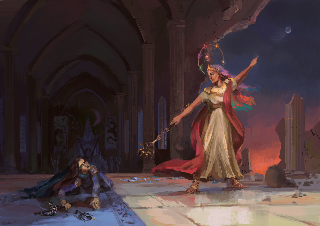 #3416913 - safe, artist:malinetourmaline, princess celestia, princess ...