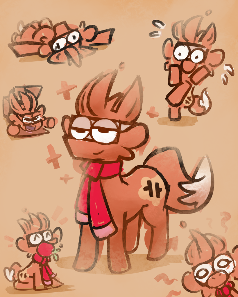 #3416938 - safe, artist:flarinthk, oc, oc only, oc:tarro, earth pony ...