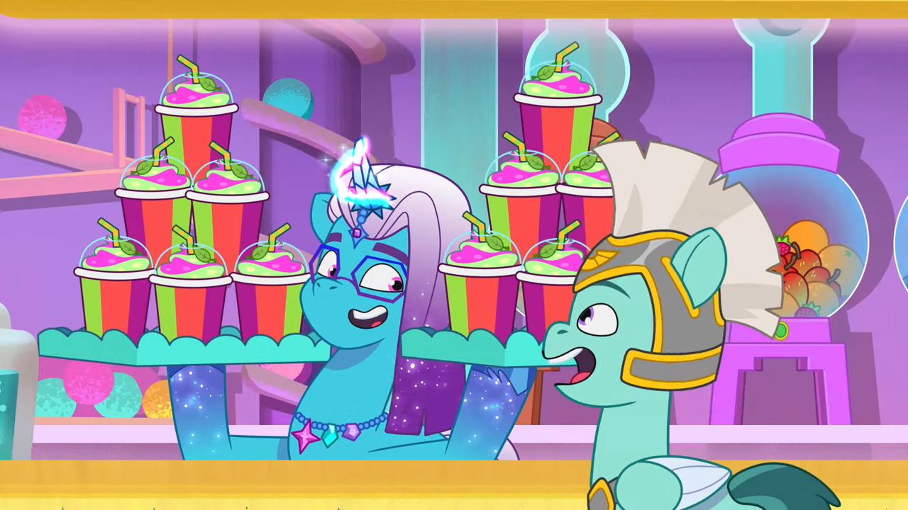 #3433733 - safe, screencap, comet (g5), thunder flap, auroricorn ...