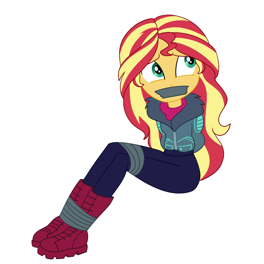 #3440221 - safe, artist:nie-martw-sie-o-mnie, sunset shimmer, human ...